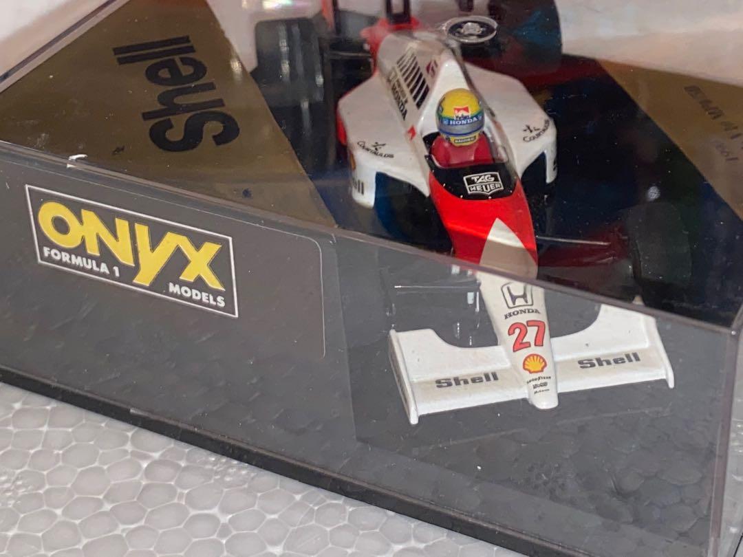 一級方程式賽車模型 Onyx formula 1 one model models shell 1990 mclaren-Honda v10 ...