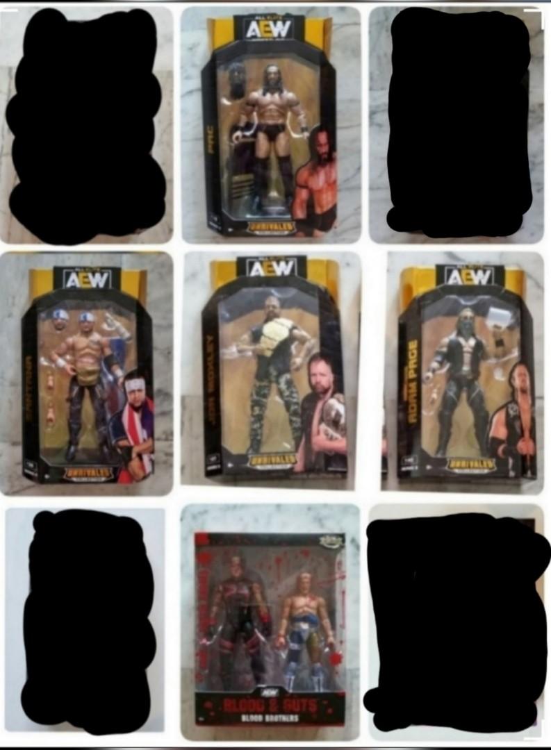 AEW Series Cody Jericho Omega Matt Jackson Nick Dustin Pac WWE Epic ...