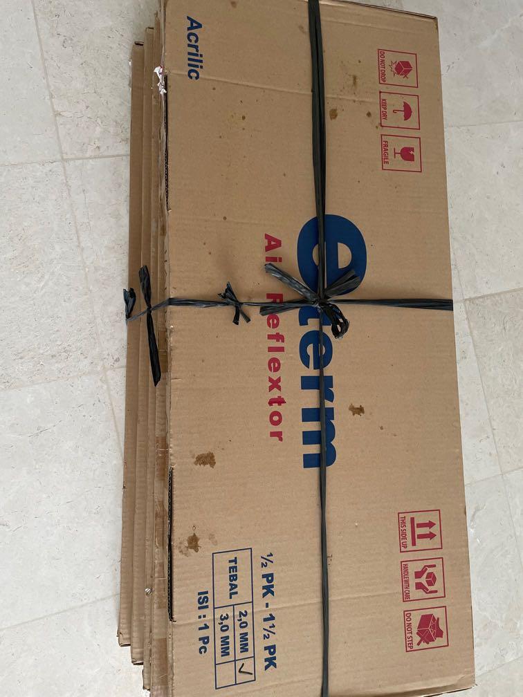 Aircon reflector, Furniture & Home Living, Home Improvement ...