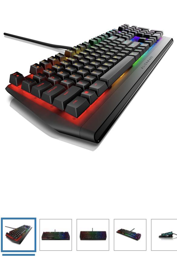 Alienware keyboard 410K, Computers & Tech, Parts & Accessories ...