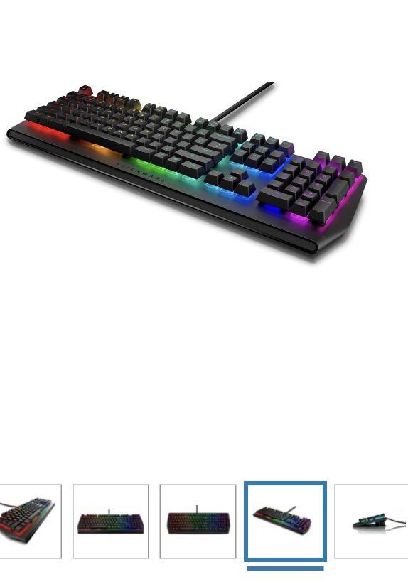 Alienware keyboard 410K, Computers & Tech, Parts & Accessories ...