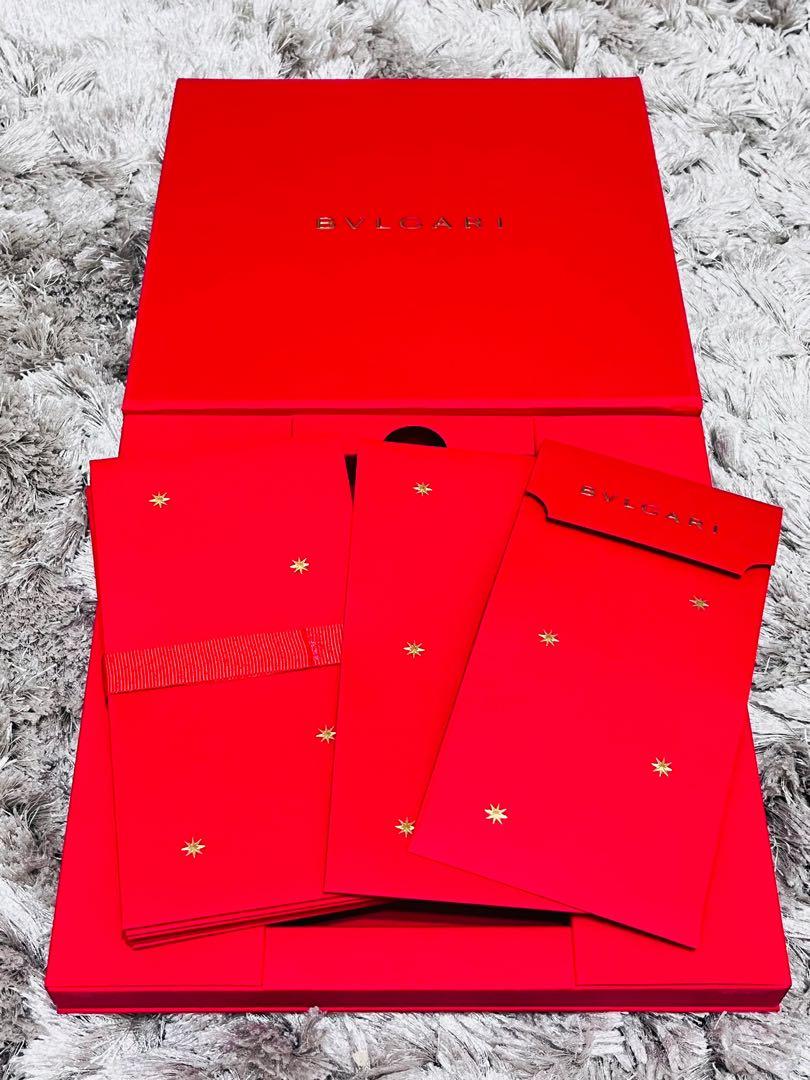 Authentic Bvlgari Red Packets Various, Luxury, Accessories on Carousell