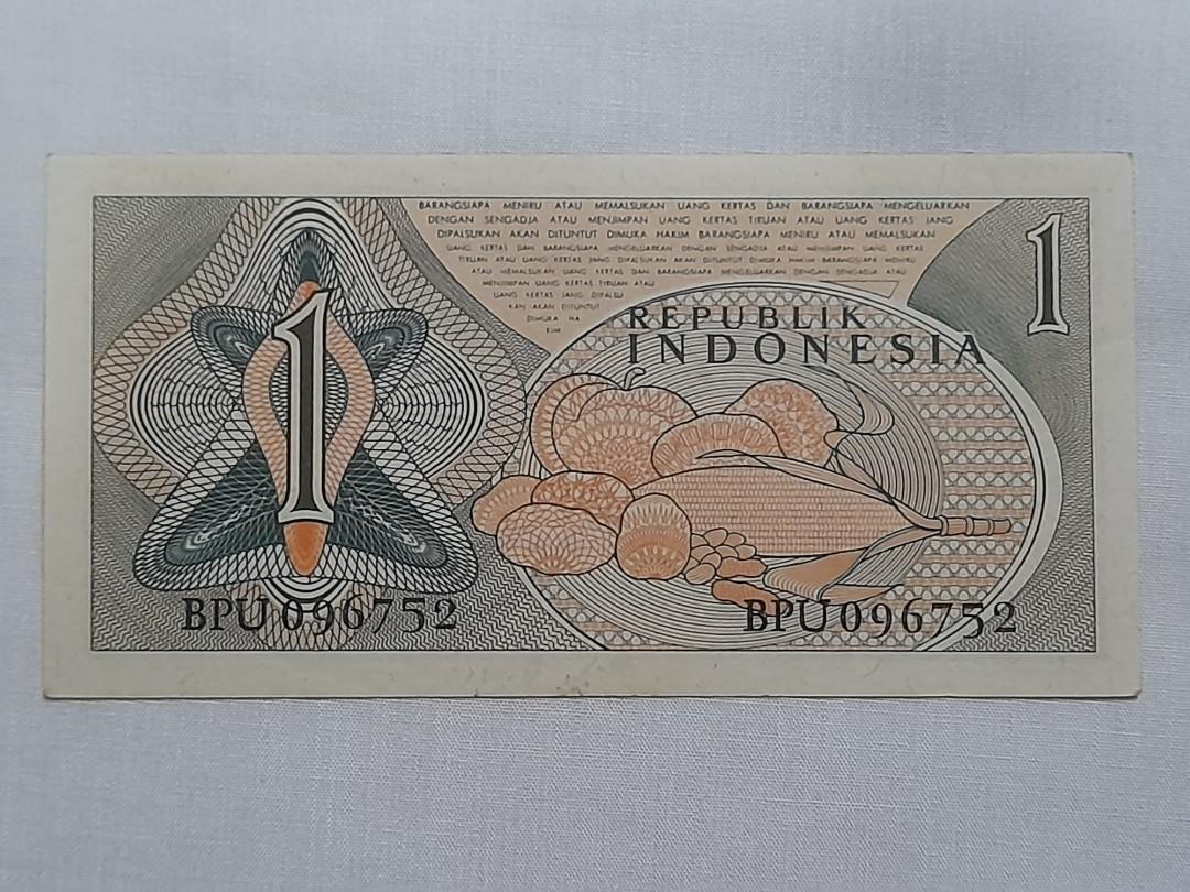 Bank Indonesia 1 Satu Rupiah 1960, Hobbies & Toys, Memorabilia ...