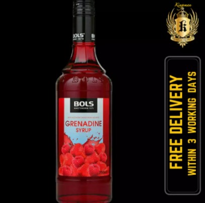 Bols Grenadine Syrup 700ml, Food & Drinks, Beverages on Carousell