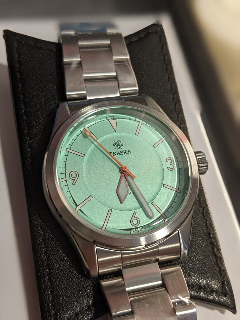 Brand New Traska Summiteer watch V3 with Mint Green dial, Luxury ...
