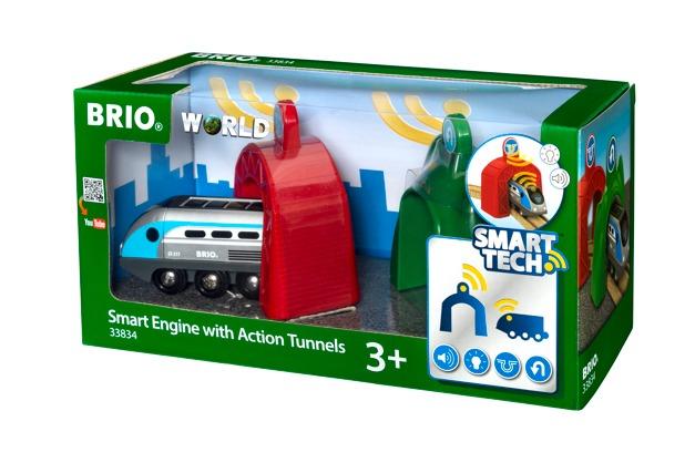 BRIO Smart Engine with Action Tunnels (33834), Hobbies & Toys, Toys ...