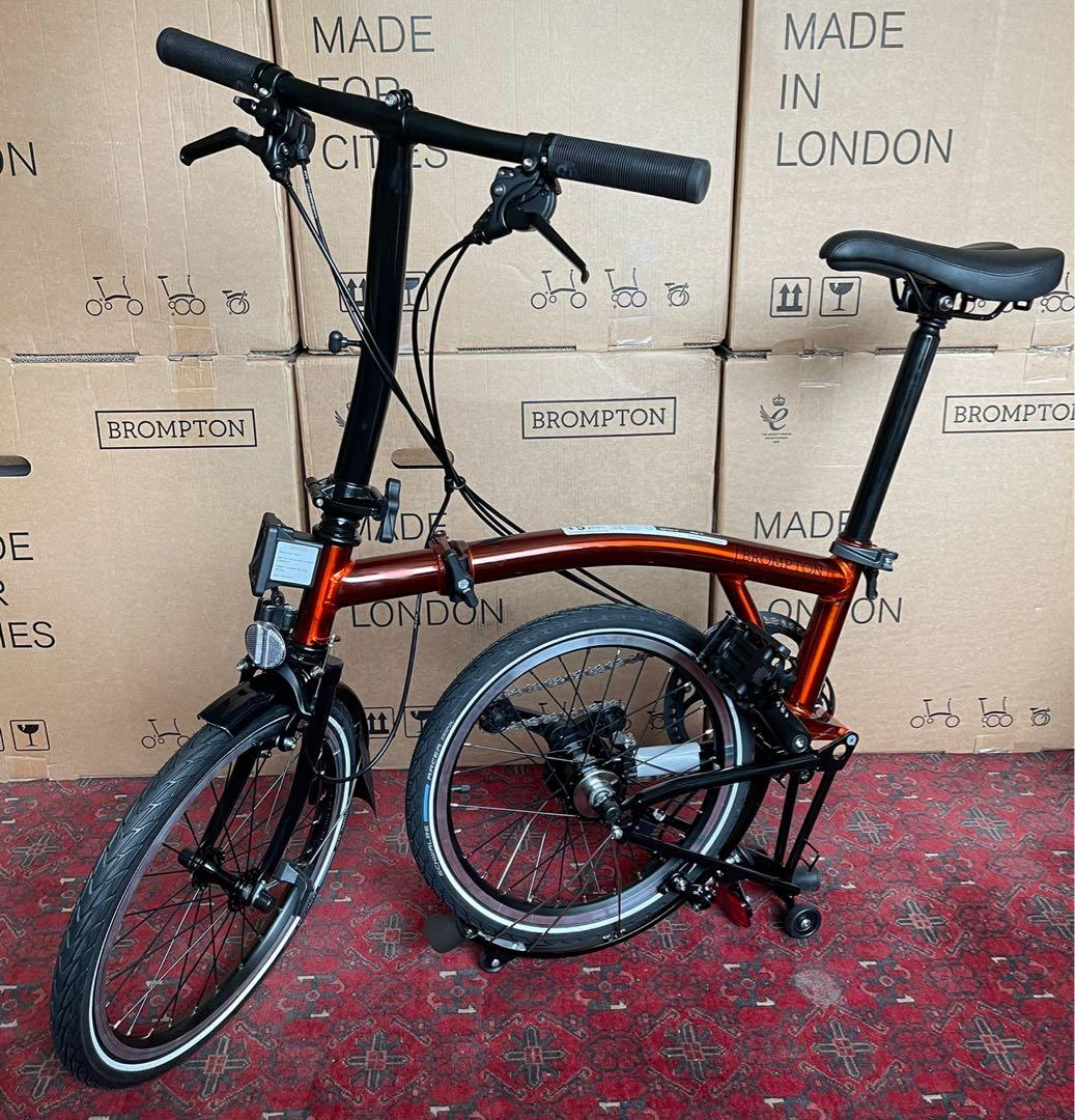 BROMPTON BLACK EDITION FLAME LACQUER LOW (S) TYPE, Sports Equipment ...