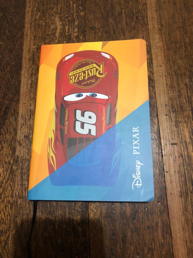 Cars (Disney Pixar) Notebook, Hobbies & Toys, Stationary & Craft ...