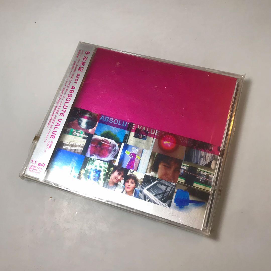 CD / MIKA NAKATANI 中谷美紀 BEST「ABSOLUTE VALUE」1998, 興趣及遊戲, 音樂、樂器 & 配件, 音樂與媒體 - CD 及 DVD - Carousell