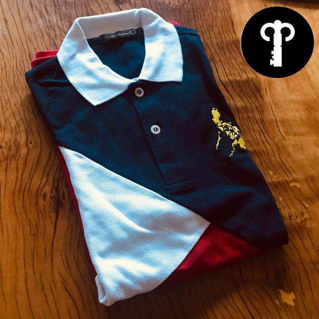 Collezione C2 Philippine Colors Design Polo Shirt (Medium), Men's ...