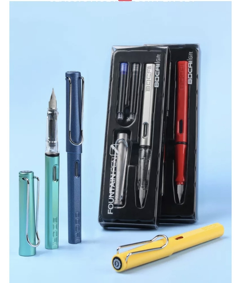 Colourful modern fountain pen and ink, Hobbies & Toys, Stationery ...