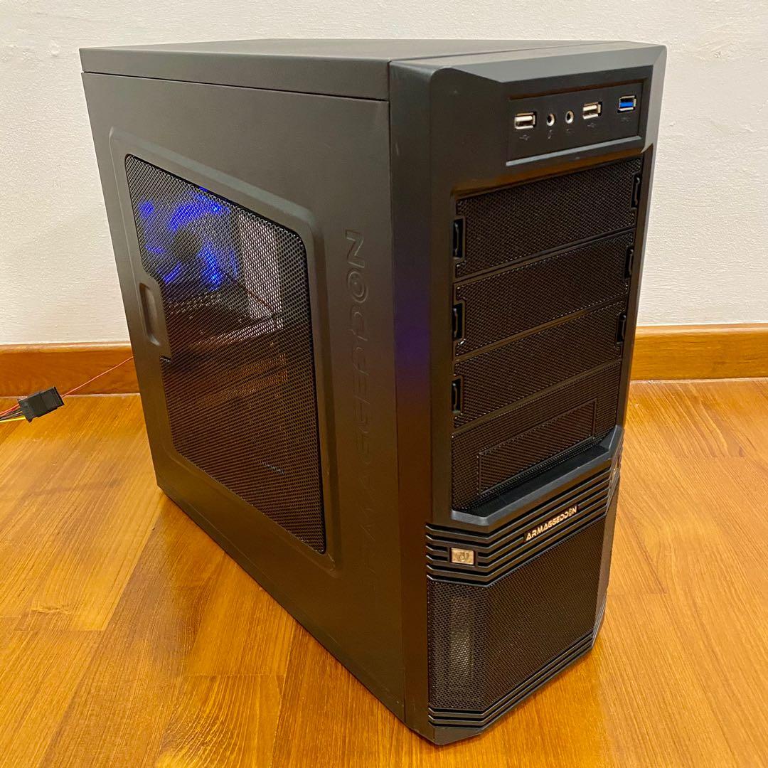 Computer Desktop PC CPU Case for ATX & MATX motherboard from Armageddon ...