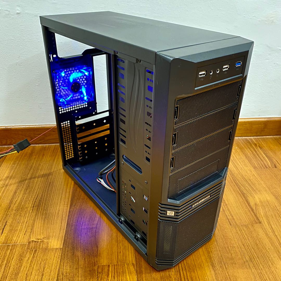 Computer Desktop PC CPU Case for ATX & MATX motherboard from Armageddon ...