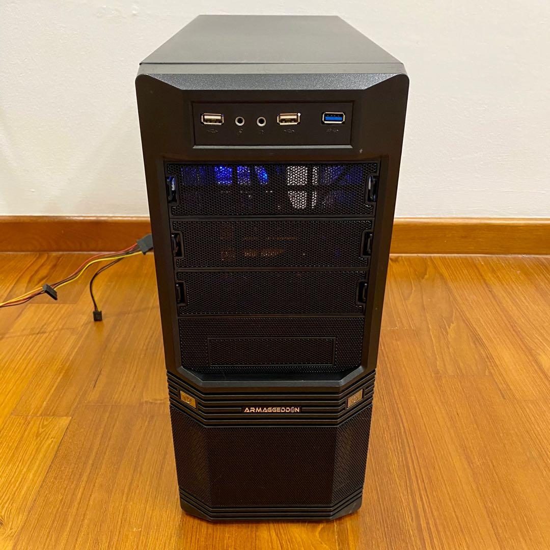 Computer Desktop PC CPU Case for ATX & MATX motherboard from Armageddon ...