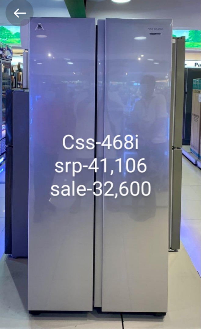 Condura Side by Side, French Door Refrigerator, TV & Home Appliances ...