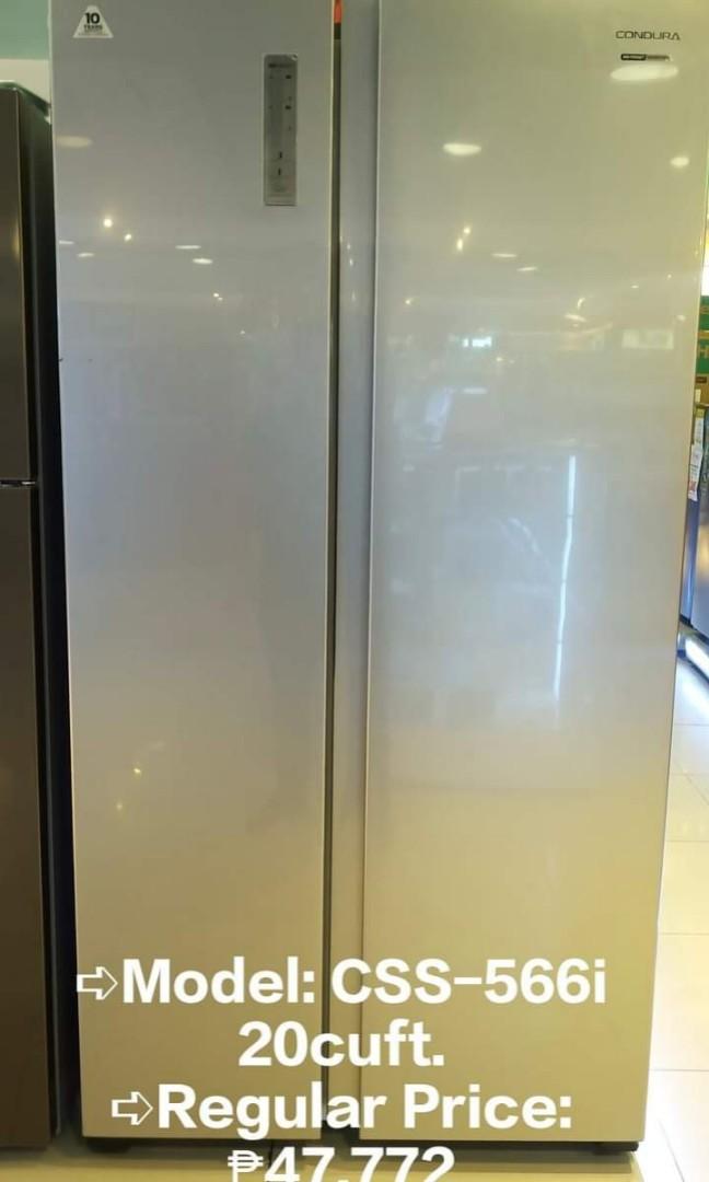 Condura Side by Side, French Door Refrigerator, TV & Home Appliances ...