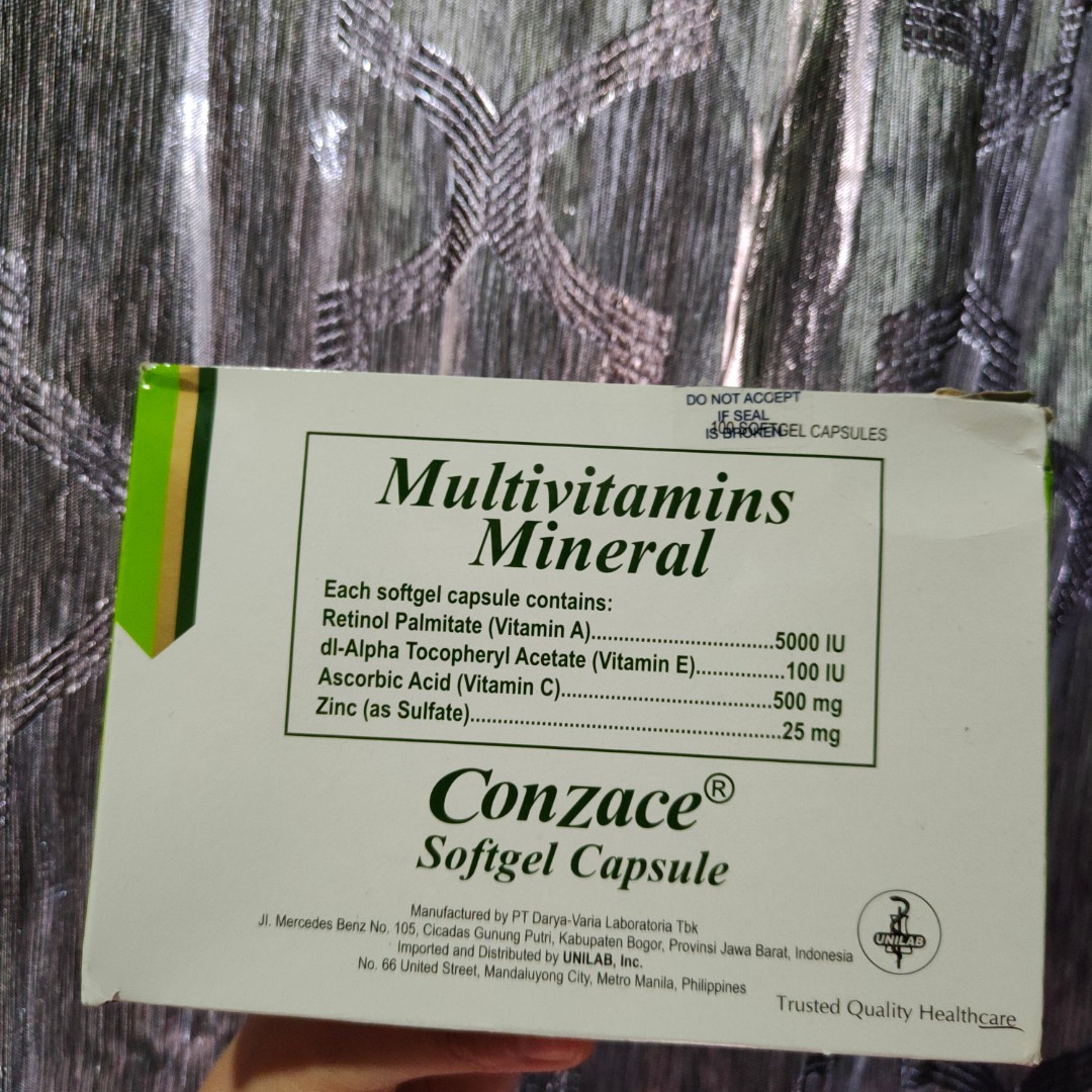 Conzace, Health & Nutrition, Health Supplements, Health Food, Drinks ...