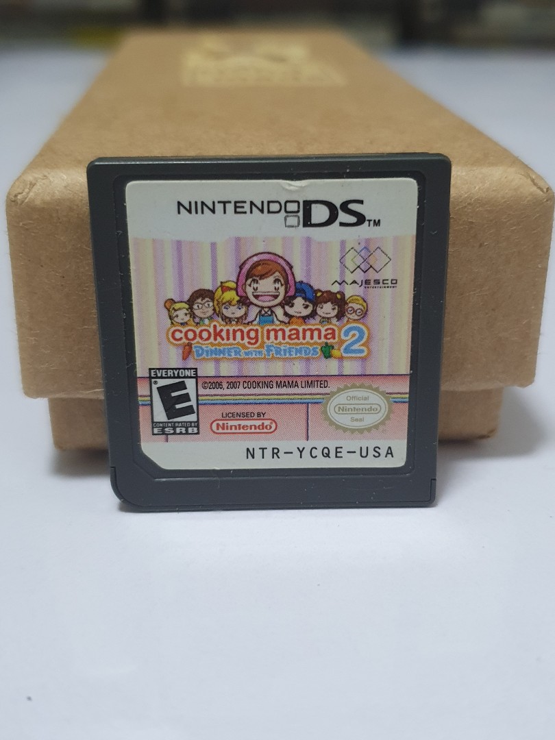 Cooking Mama 2 (Nintendo ds, region usa), Video Gaming, Video Games ...