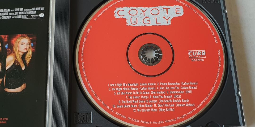 Coyote Ugly ( Original Soundtrack ) ( Made In USA ) CD, Hobbies & Toys ...