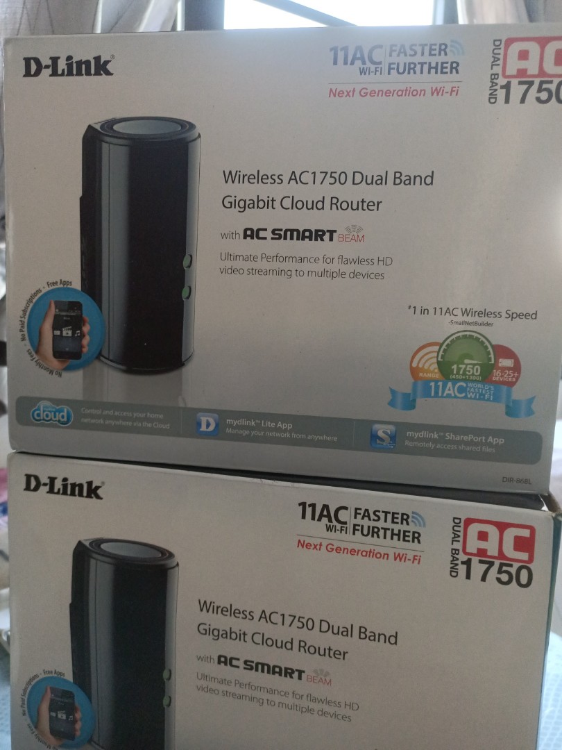 D-Link Wifi Router (Both), Computers & Tech, Parts & Accessories ...