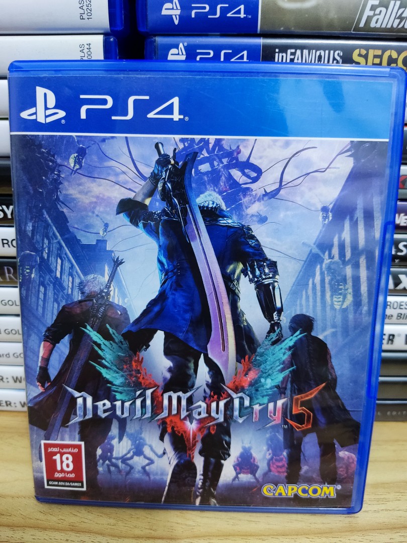 DMC 5 PS4, Video Gaming, Video Games, PlayStation on Carousell