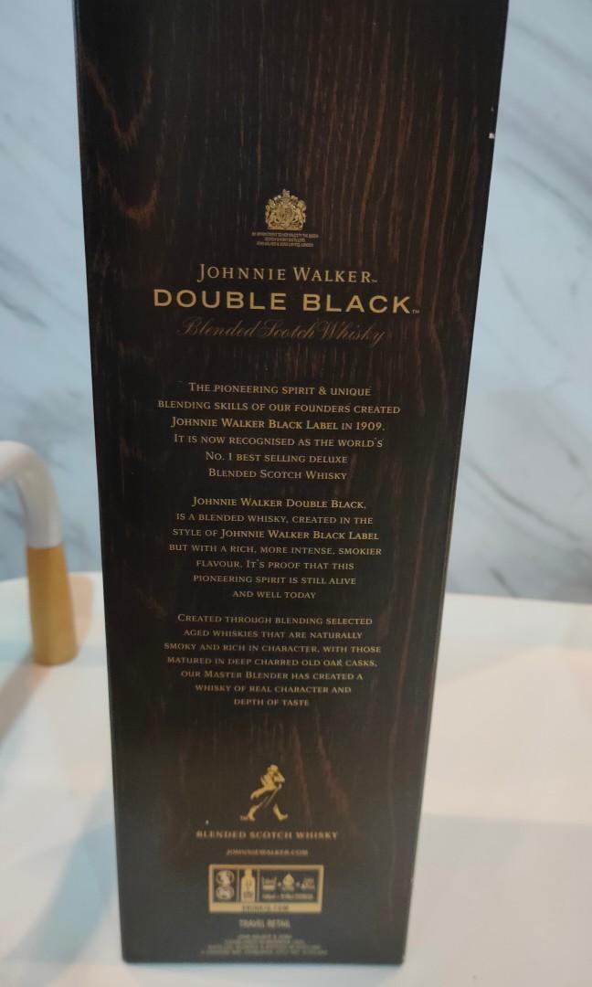 Double Black Label Whisky Box, Looking For on Carousell