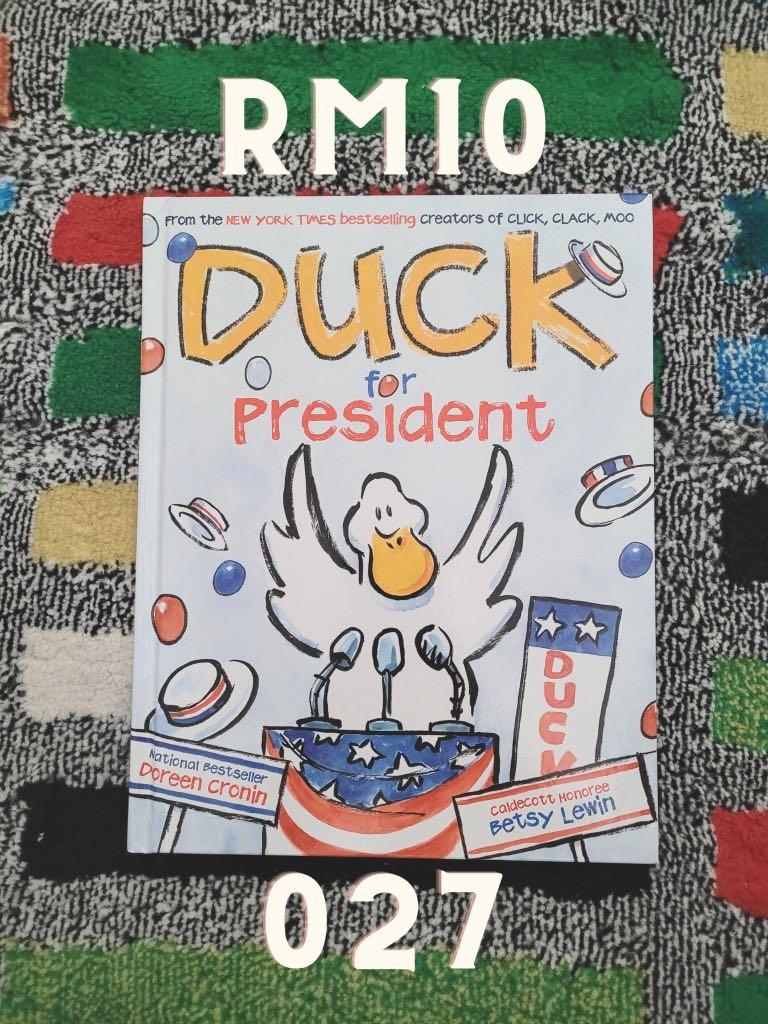 Duck for President by Doreen Cronin, Hobbies & Toys, Books & Magazines ...