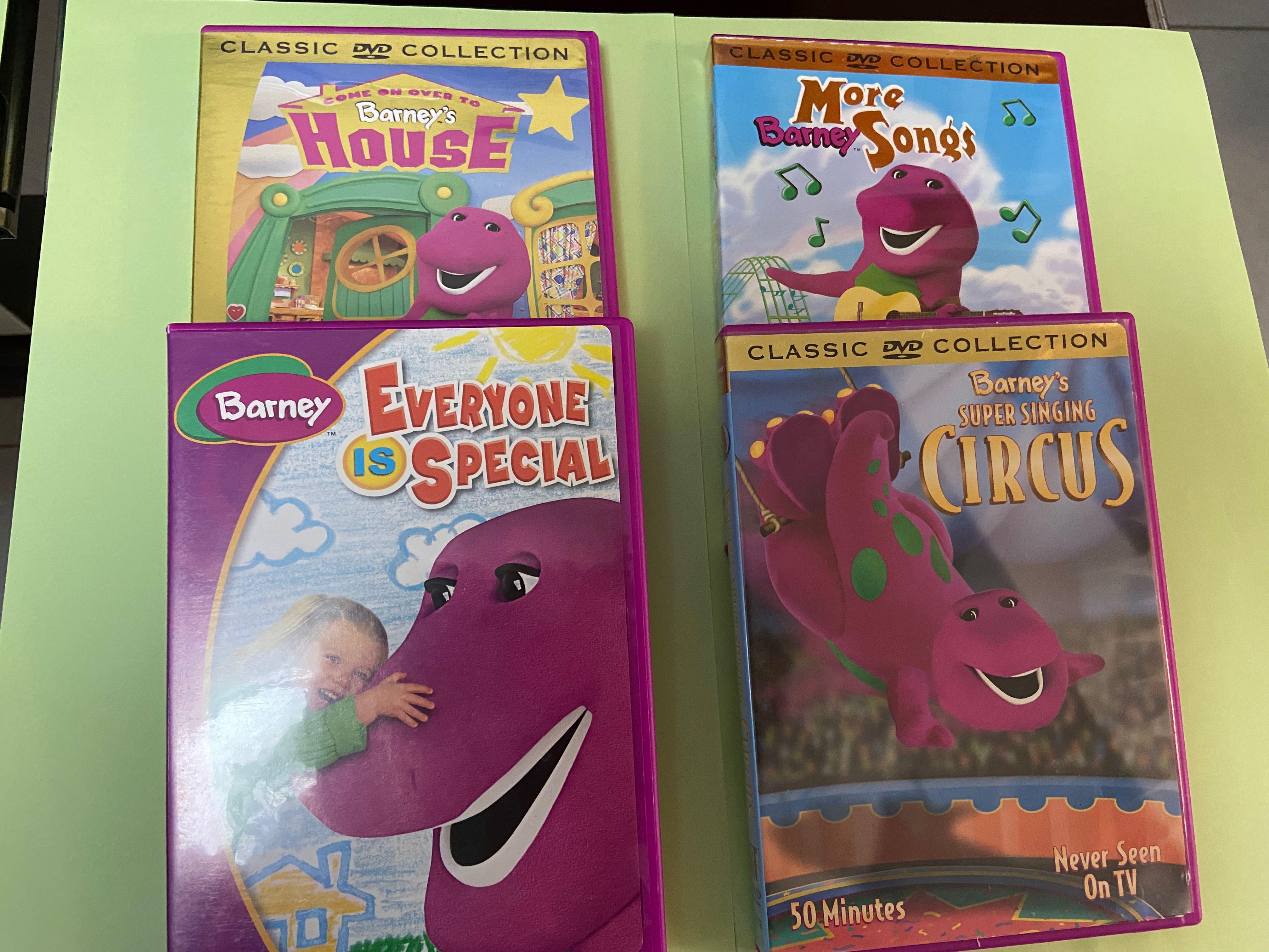 DVDs in Barney, 興趣及遊戲, 玩具 & 遊戲類 - Carousell