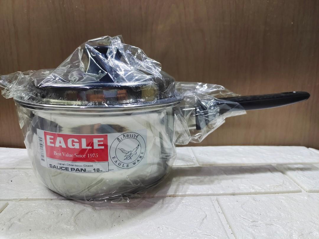 EAGLE Brand Stainless Steel Diamond Series Sauce Pan 18cm / A ...