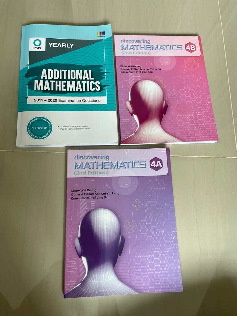 (NEW) SEC 4 EMATH/AMATH ASSESSMENT BOOKS, Hobbies & Toys, Books ...