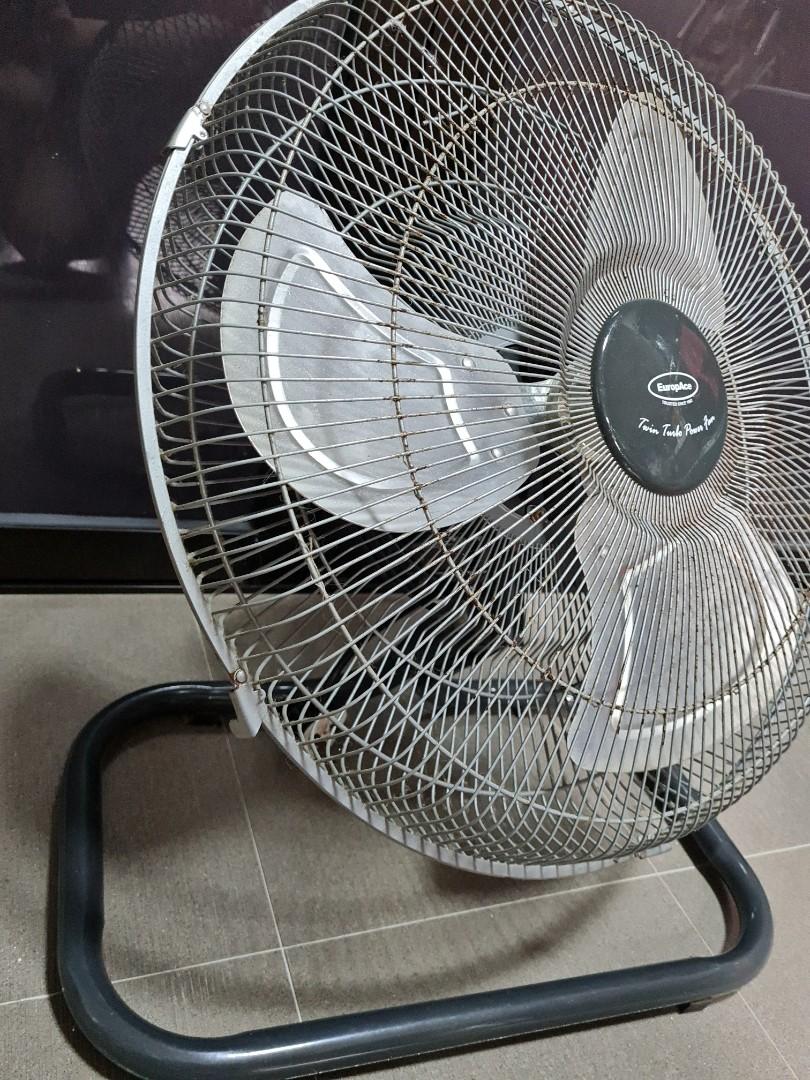 EUROPACE TWIN TURBO POWER FAN MODEL EPF 3187, Furniture & Home Living ...