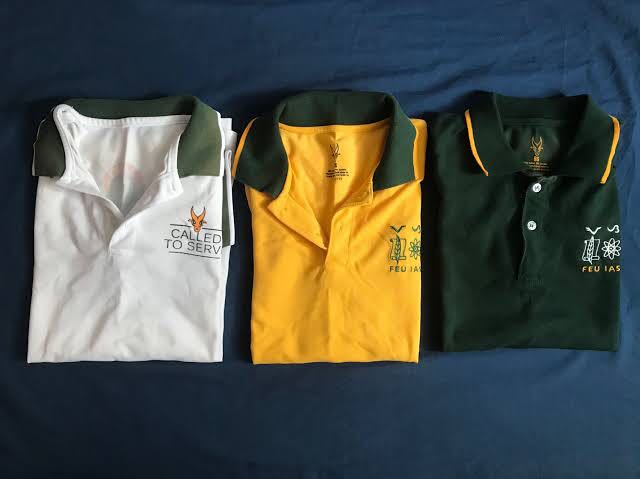 FEU IAS institute polo, Women's Fashion, Tops, Shirts on Carousell