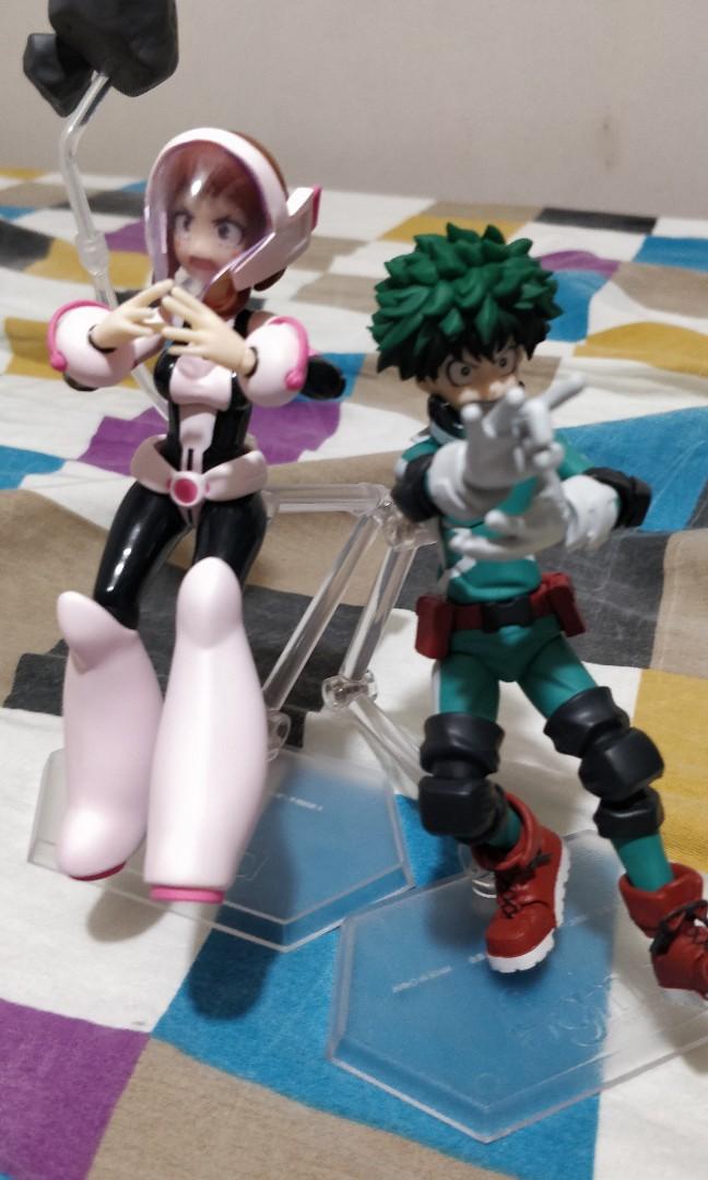 Figma MHA set: Uravity and Deku BIB, Hobbies & Toys, Toys & Games on ...