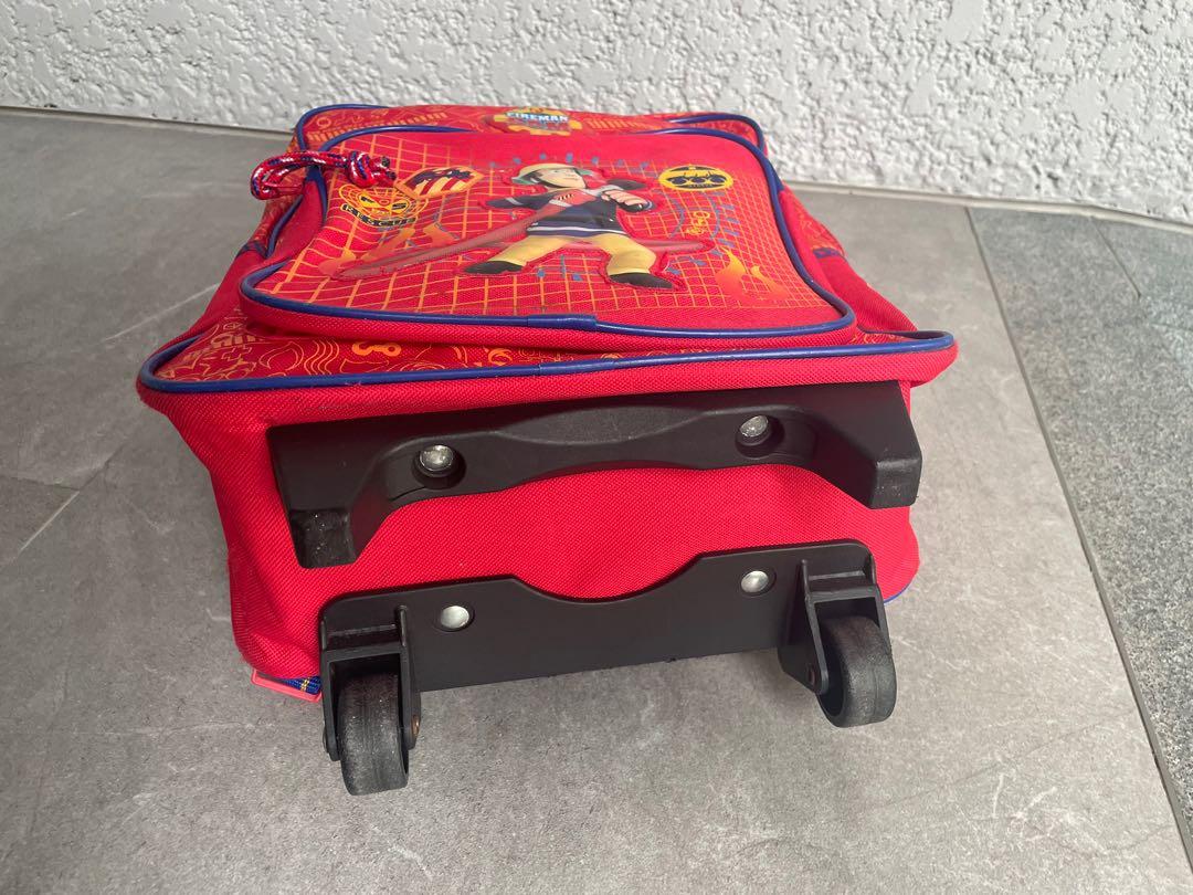 Fireman Sam Trolley Bag or backpack option, Babies & Kids, Babies ...