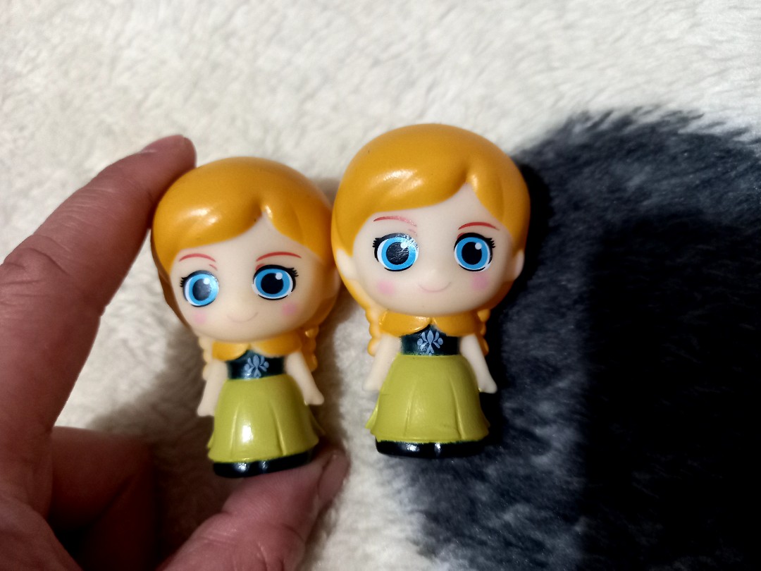 Frozen Anna Mini Figure -Squishy Type, Hobbies & Toys, Toys & Games on ...