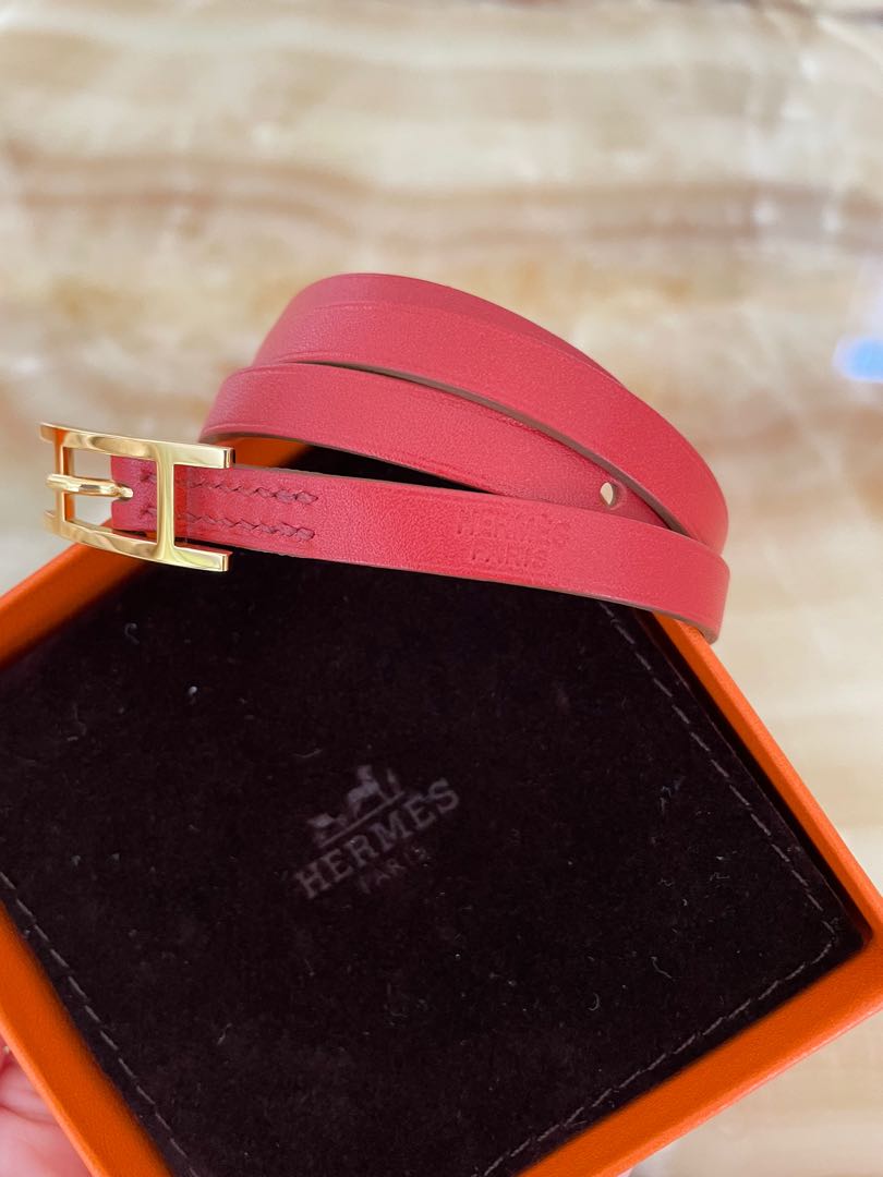 Hermes Hapi 3 Bracelet GHW, Women's Fashion, Jewelry & Organisers ...