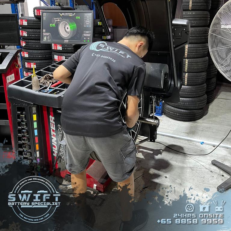 High Speed Wheel Balancing Hunter Road Force Elite, Car Accessories ...