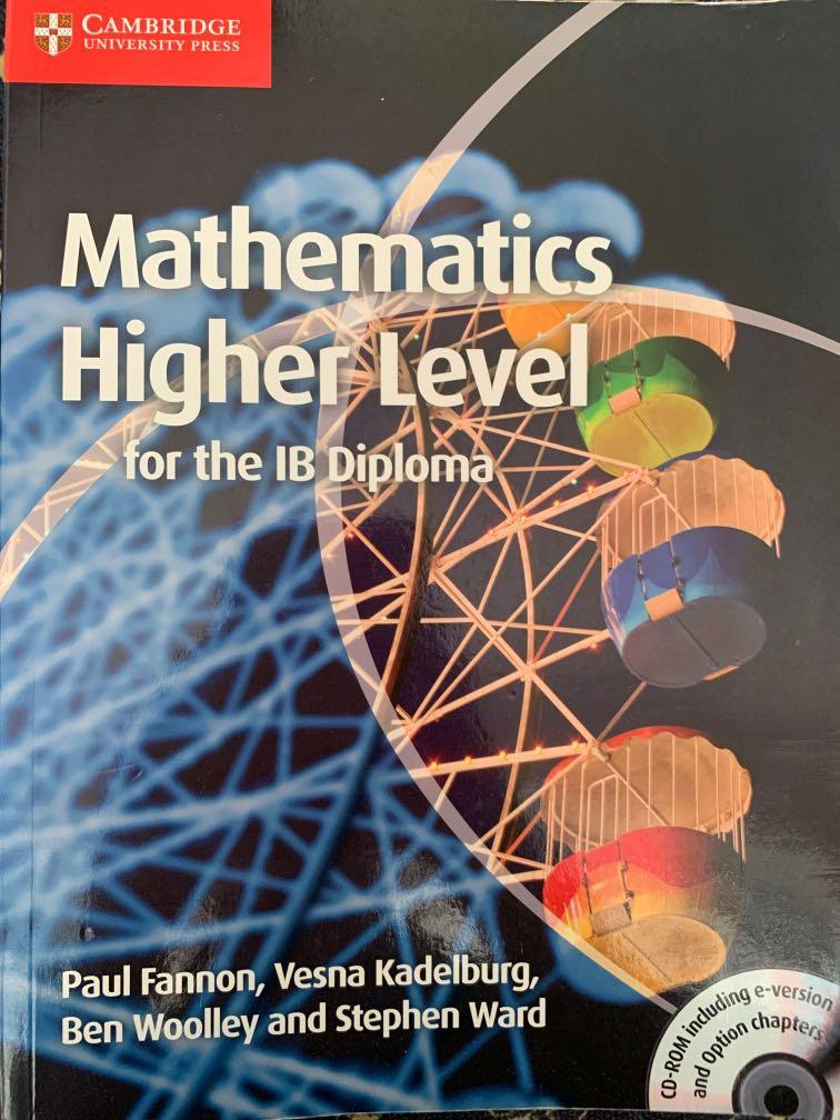 IB Mathematics Higher Level HL Analysis and Approaches/Applications and ... IB Mathematics Higher Level HL Analysis and Approaches/Applications and ...