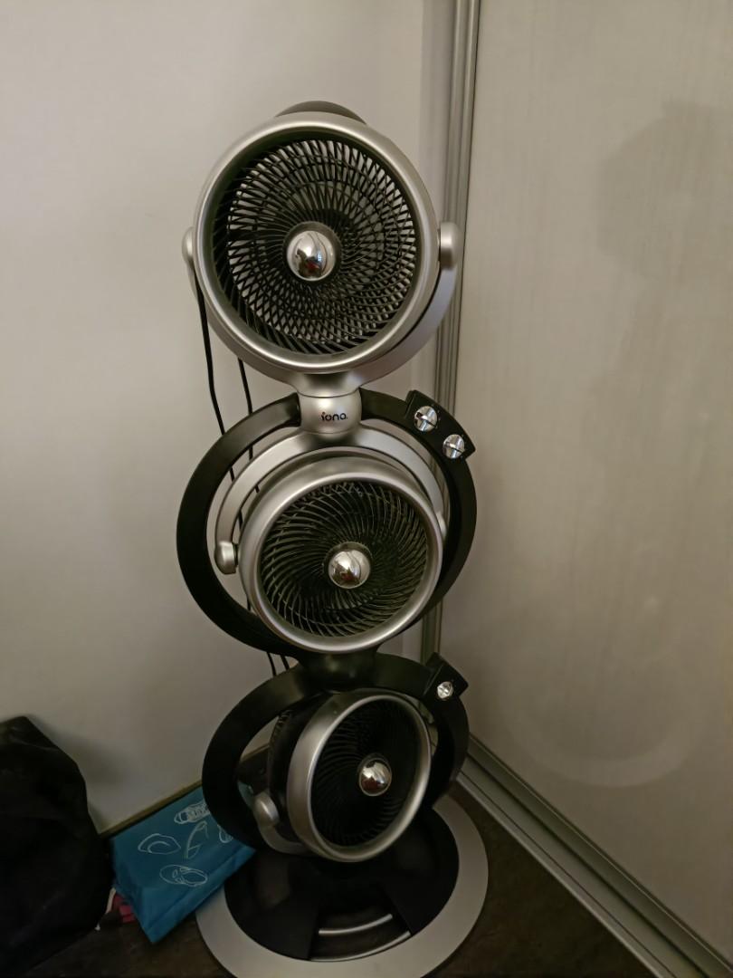 ioNa 3 Tier Fan, Furniture & Home Living, Lighting & Fans, Fans on ...