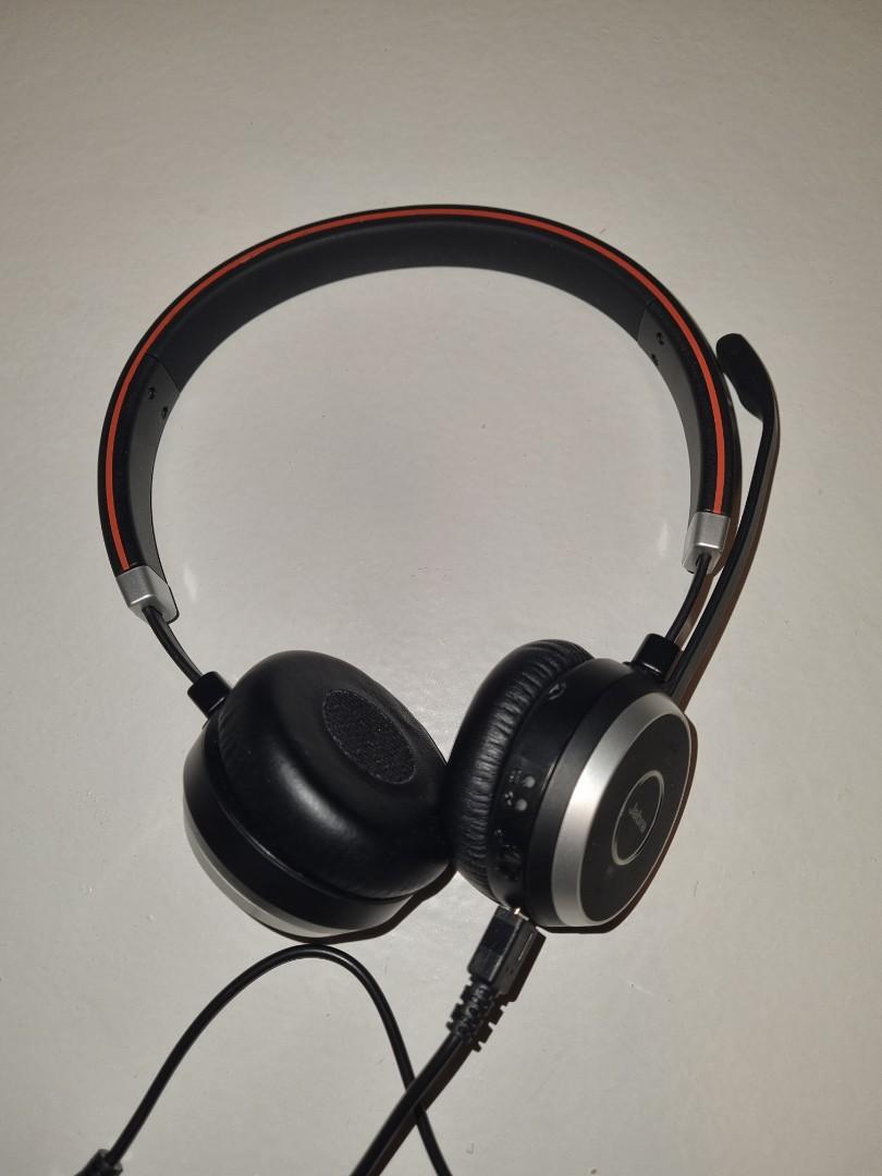Jabra Evolve 60 Headset (Stereo), Audio, Headphones & Headsets on Carousell