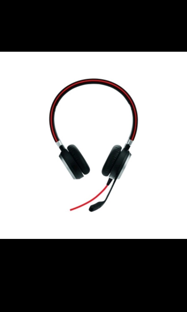 Jabra Evolve 60 Headset (Stereo), Audio, Headphones & Headsets on Carousell