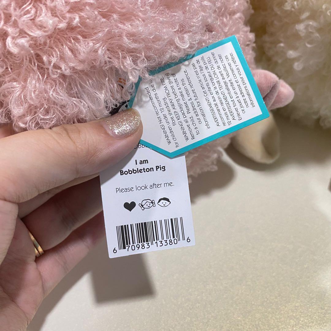 Jellycat Bobbleton Sheep & Pig, Hobbies & Toys, Toys & Games on Carousell