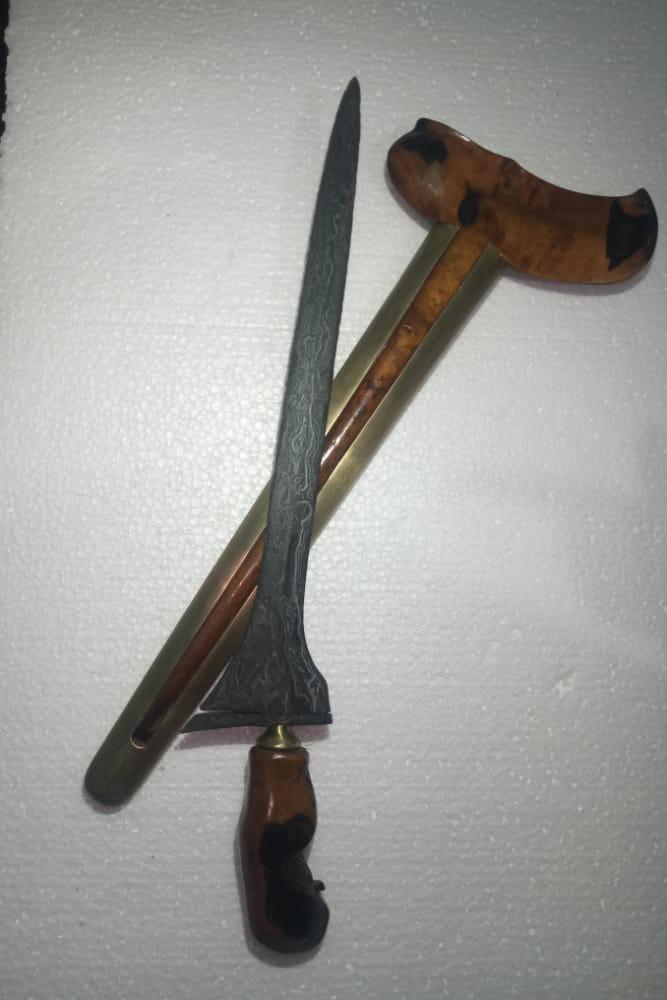 Keris brojol pusaka Jawa kuno, Antik, Lainnya di Carousell