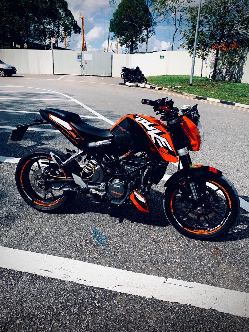 KTM Duke 200, Motorcycles, Motorcycles for Sale, Class 2B on Carousell