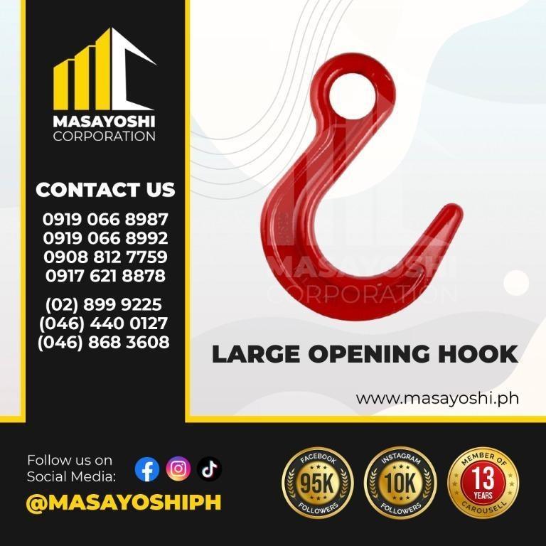 Large Opening Hook | Hook | Lifting Equipment, Commercial & Industrial ...