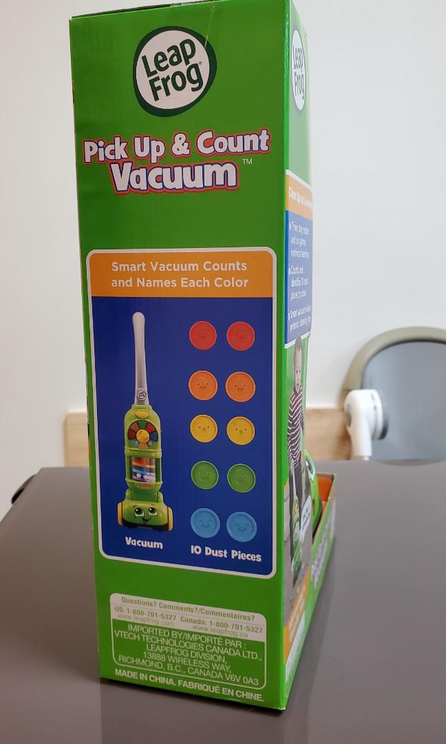 Leap frog pick up & count vacuum, 兒童＆孕婦用品, 嬰兒玩具 - Carousell