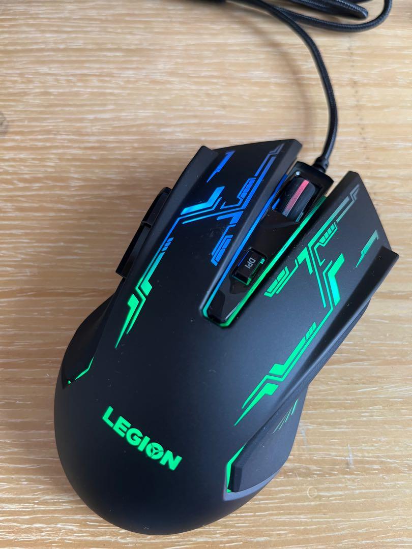 Lenovo Legion M200 RGB 遊戲滑鼠, 電腦＆科技, 電腦周邊及配件, 電腦滑鼠及相關產品 - Carousell