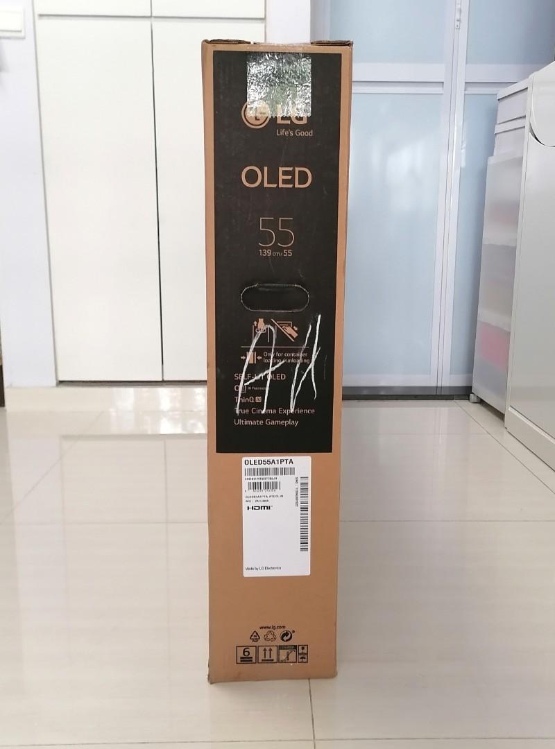 55" LG OLED TV Empty Box With Styrofoam, TV & Home Appliances, TV ...