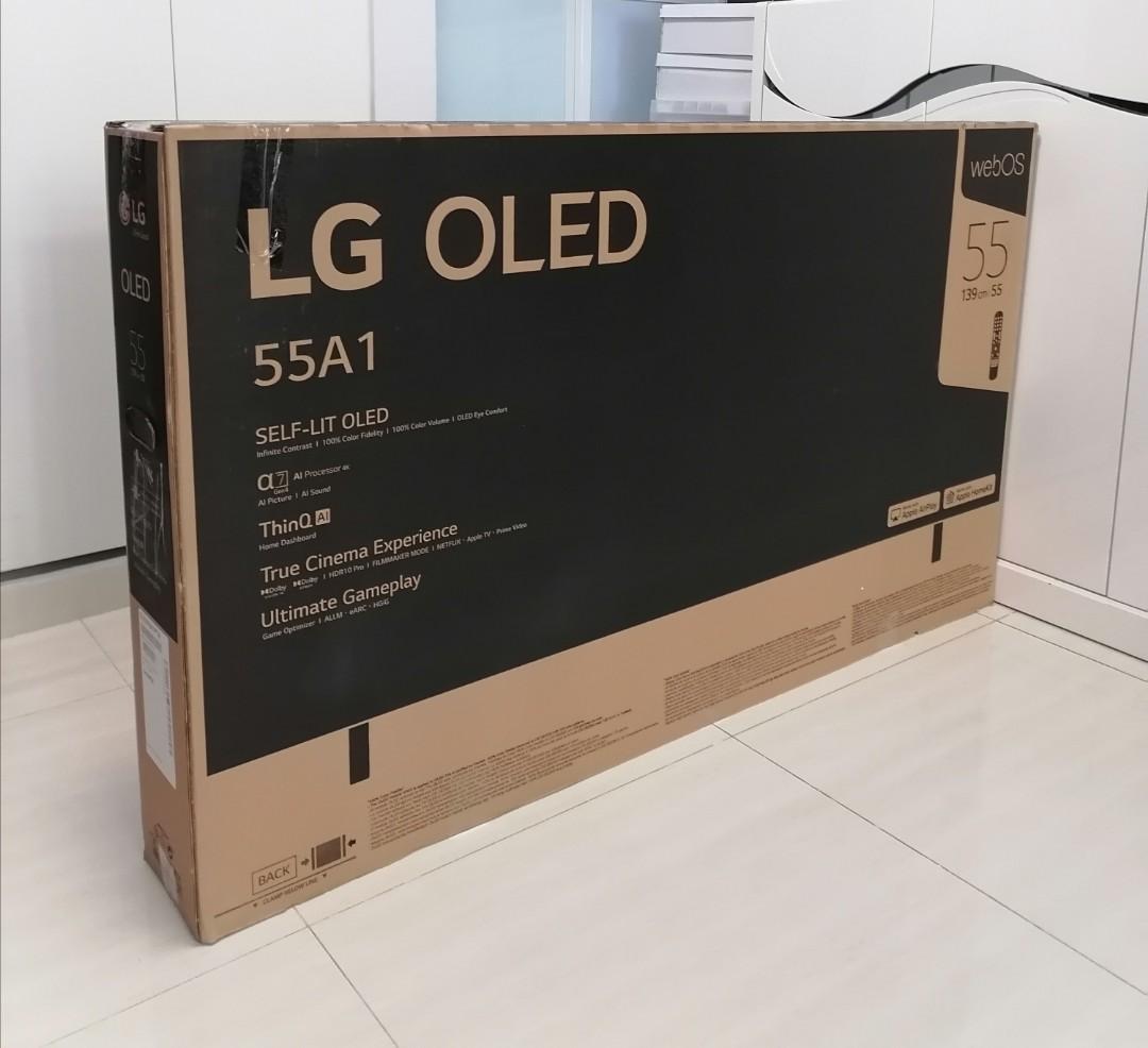 55" LG OLED TV Empty Box With Styrofoam, TV & Home Appliances, TV ...