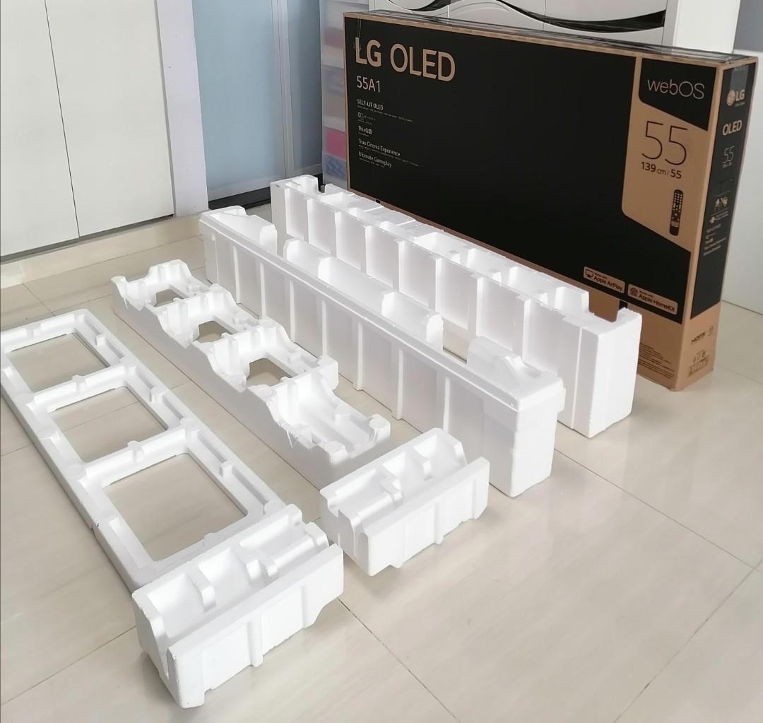 55" LG OLED TV Empty Box With Styrofoam, TV & Home Appliances, TV ...